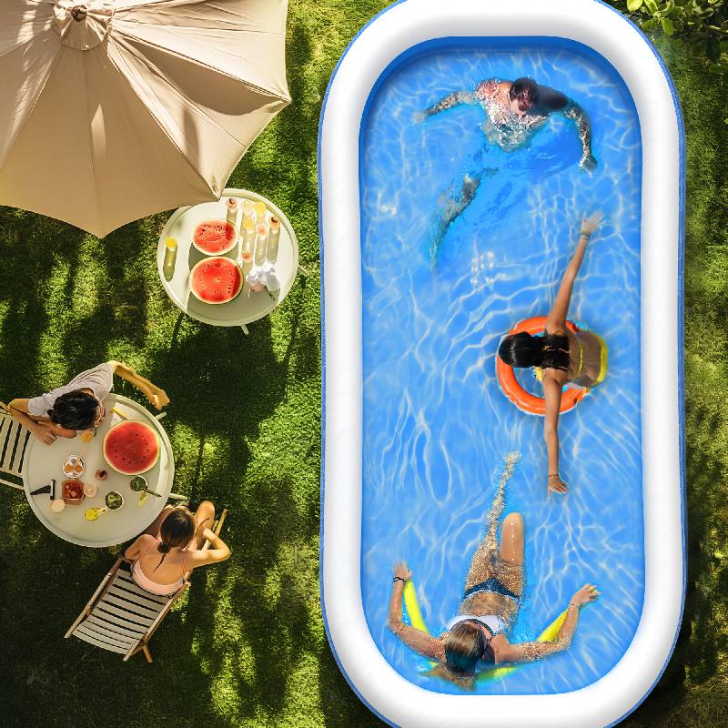 Large Inflatable Swimming Pool Canopy 150 X 70 X 20 Full - Temu