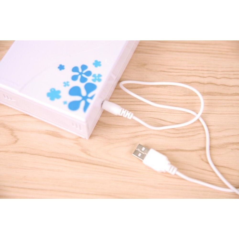 Mini Portable Bladeless Usb Desktop Handheld Air Conditioner - Temu