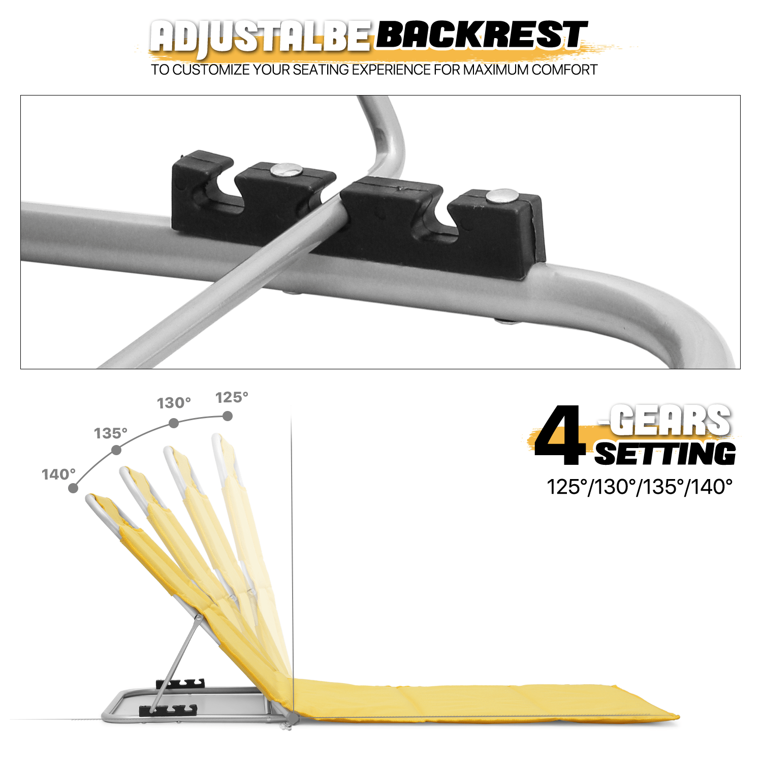 Folding Beach Chair Chaise Lounge Mat Portable - Temu