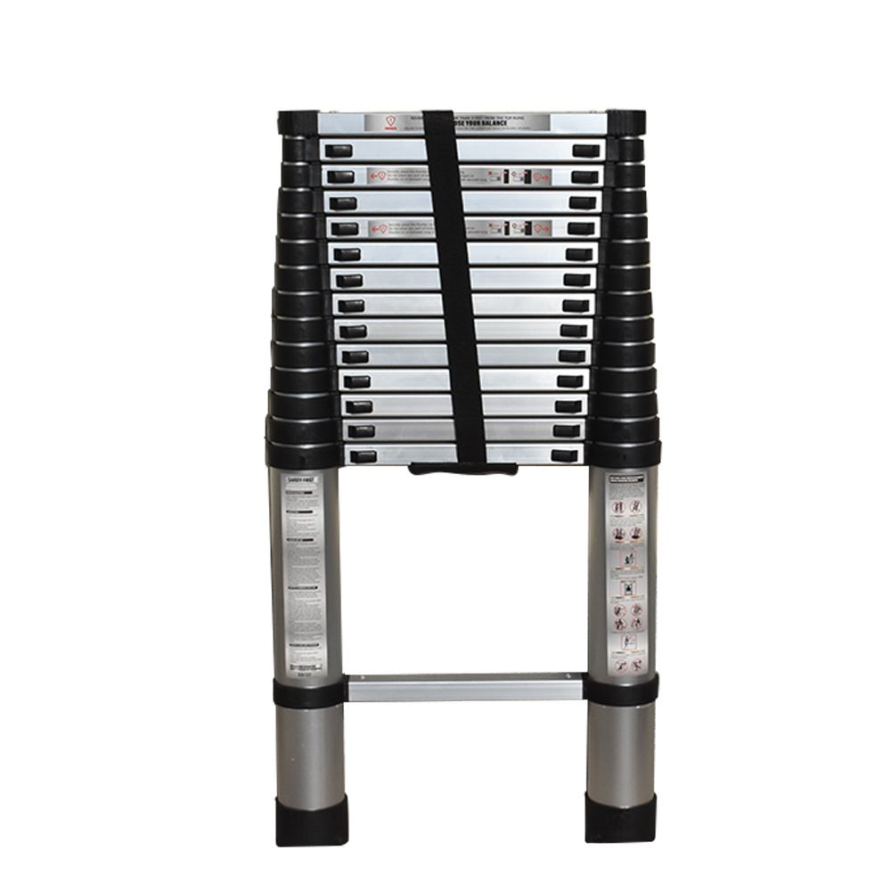 telescoping ladder aluminum extendable telescopic ladder - Temu