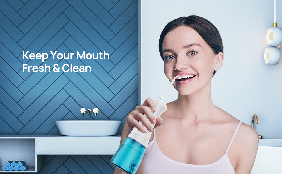 Water Flosser Cordless Portable Teeth Cleaner 3 4 - Temu