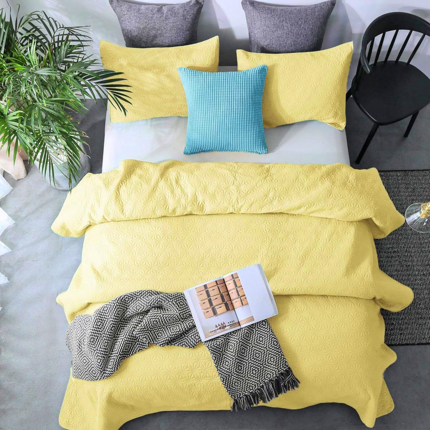 Cute Quilt Set Lightweight Comfortable Soft - Temu