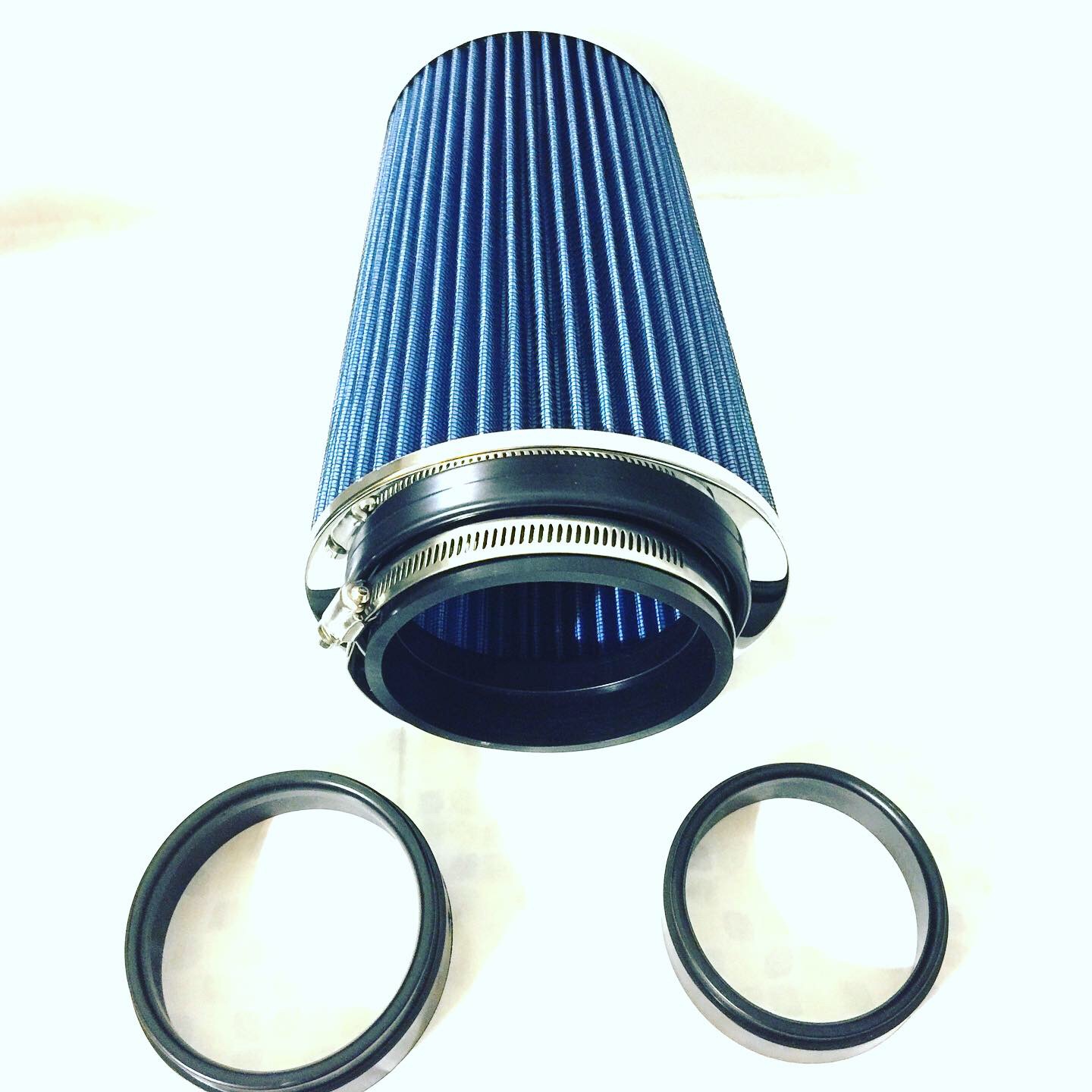 10 h cold short intake cone red air filter3 3 5 4 reducer | temu Temu