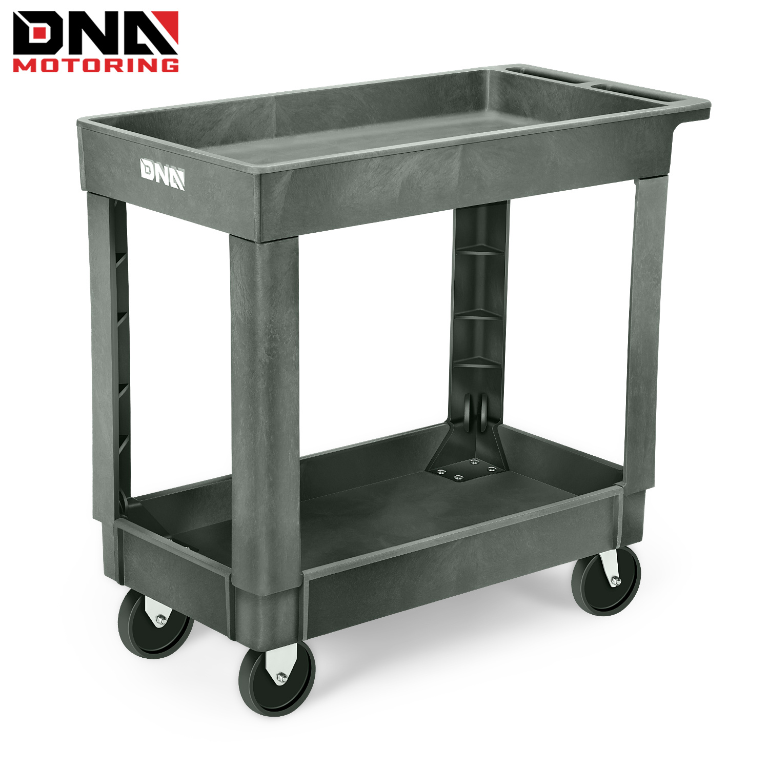 2 shelf Rolling Utility Cart 34 1/2x17 2 Tier - Temu