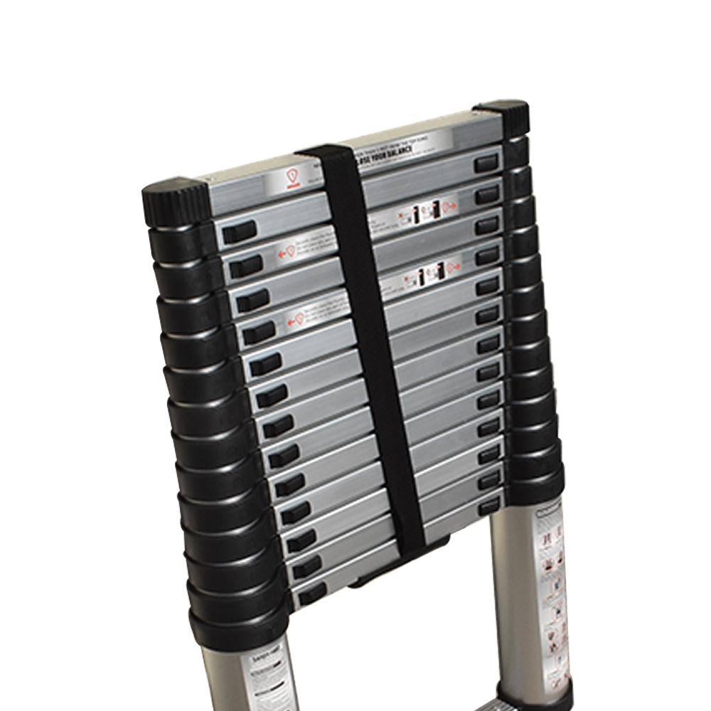 telescoping ladder aluminum extendable telescopic ladder - Temu