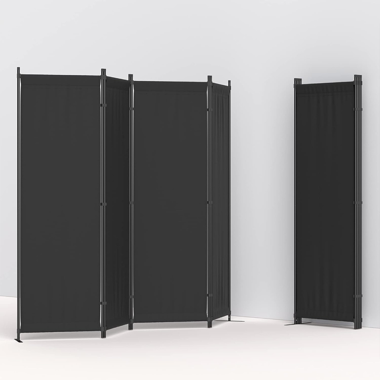 4 Panel Room Divider Privacy Screens Home - Temu
