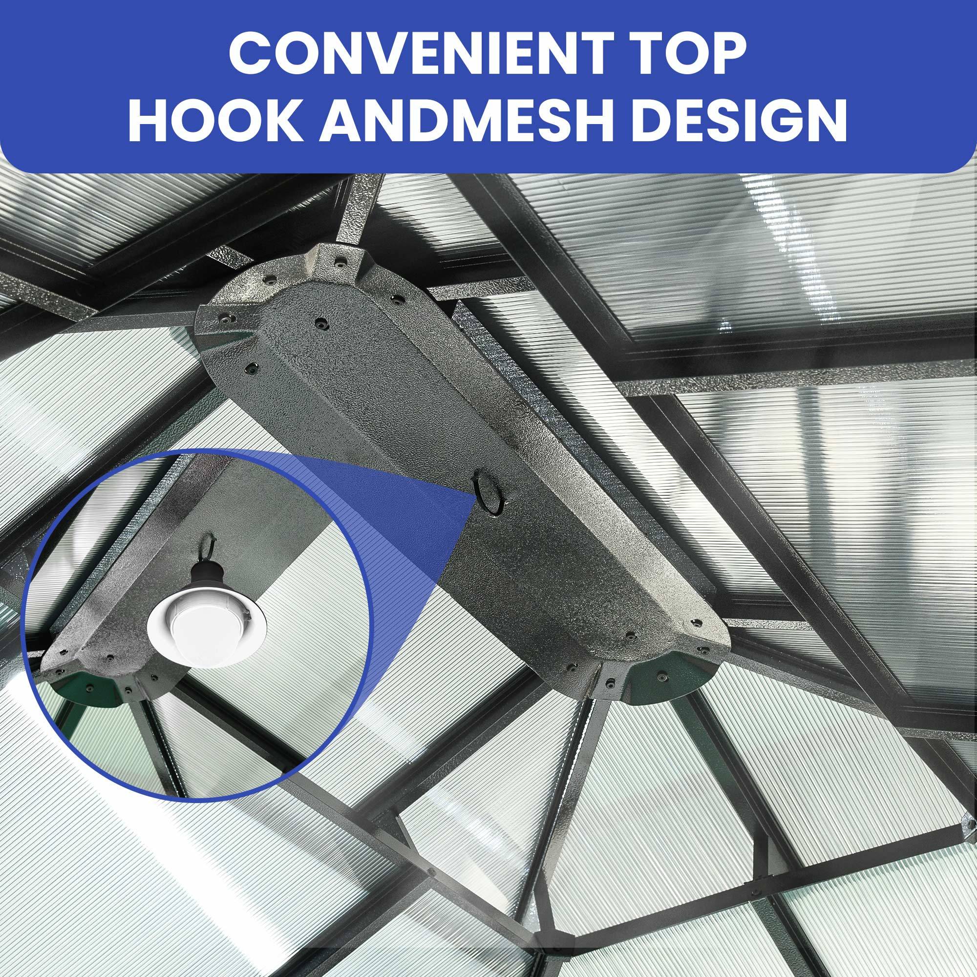 Outdoor Gazebo Patio Double Roof - Temu