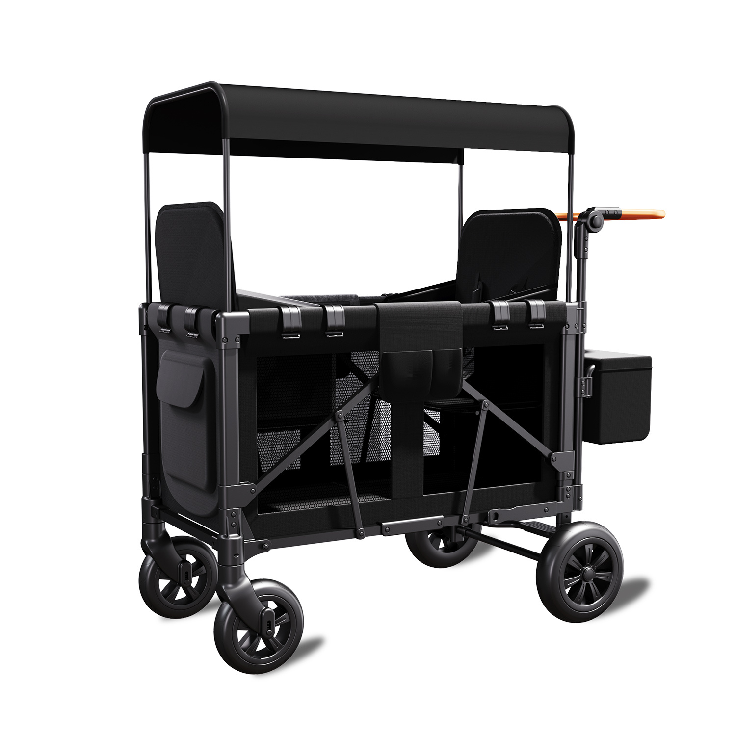 4 seater Stroller Wagon Collapsible - Temu