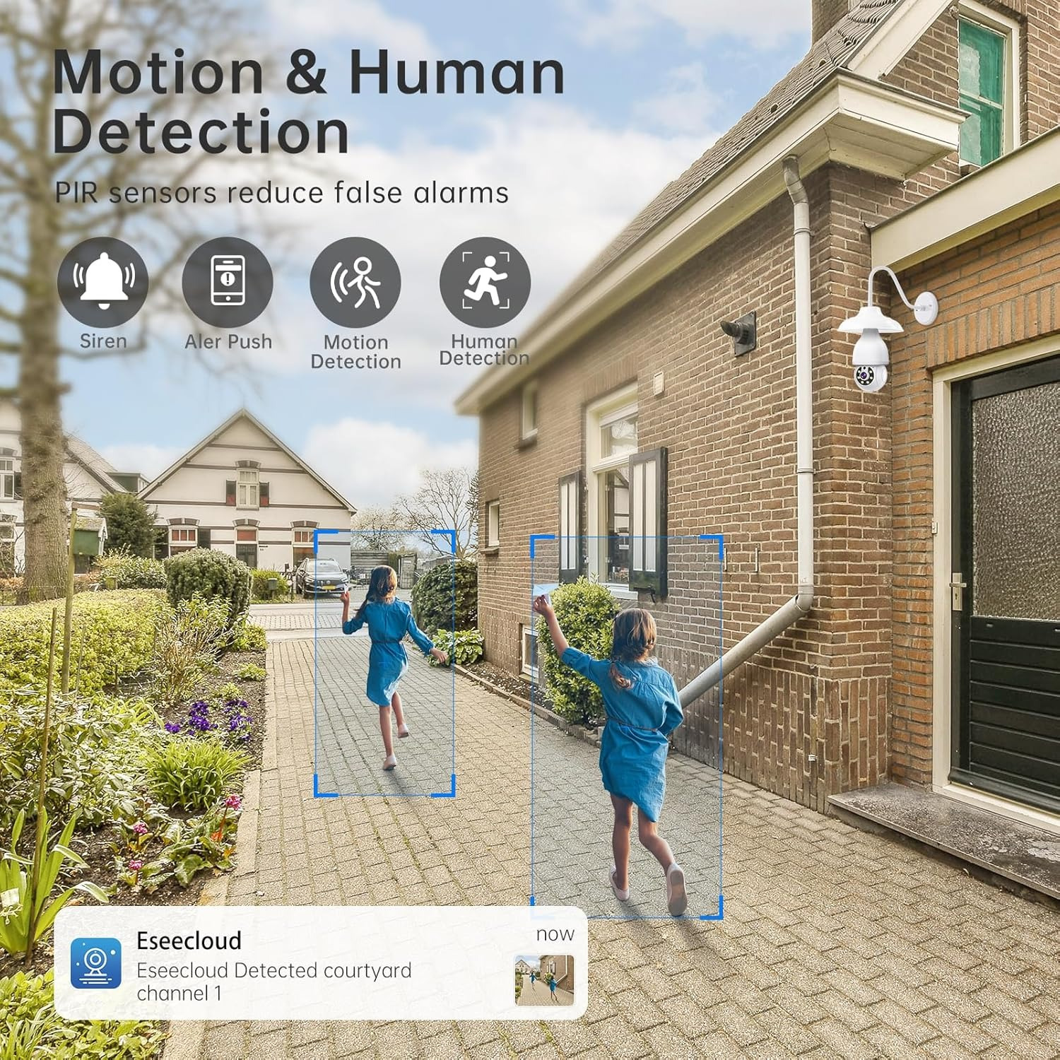 2 Bulb Security Camera Wifi Security Cameras Wireless - Temu