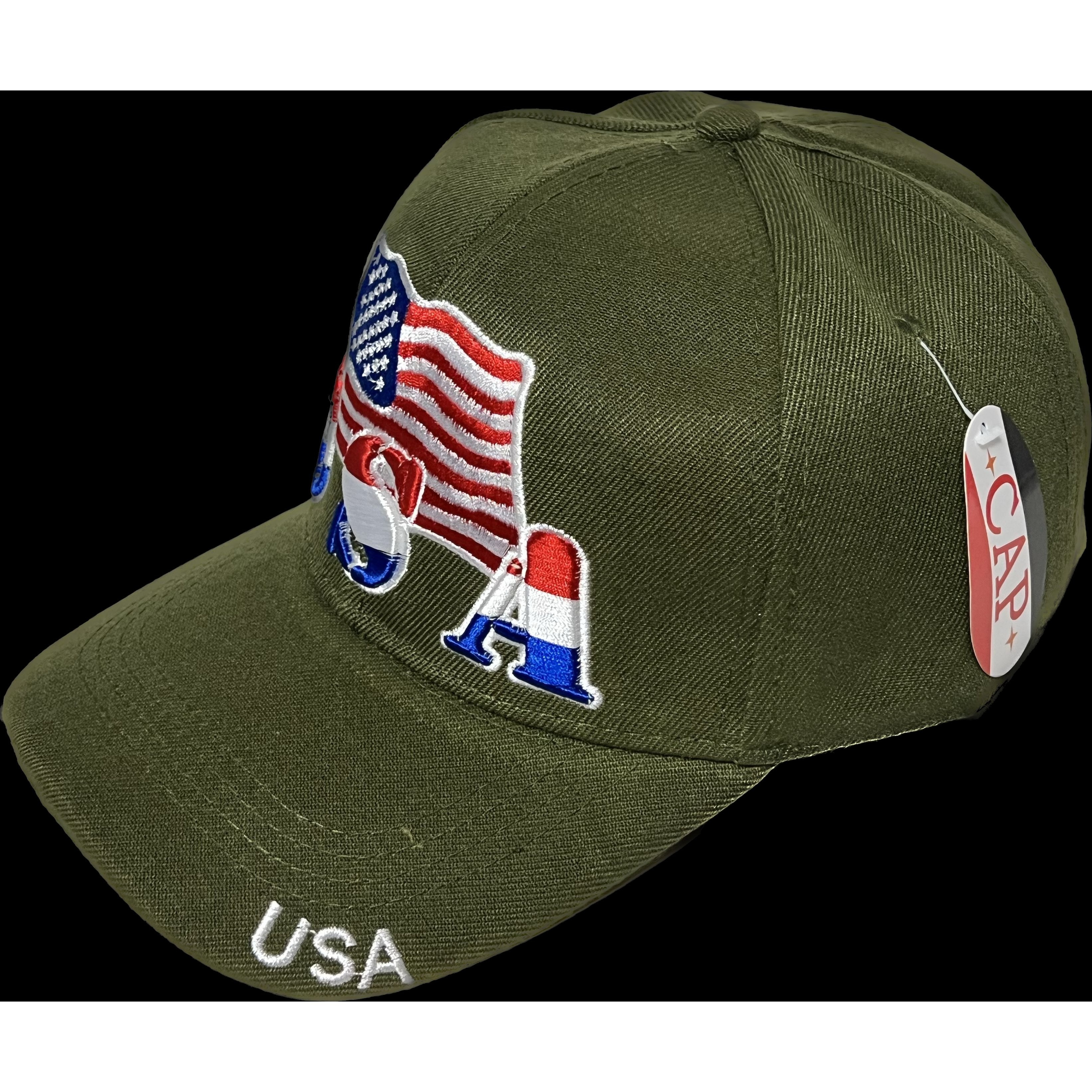 usa flag baseball cap adjustable - {region_name}