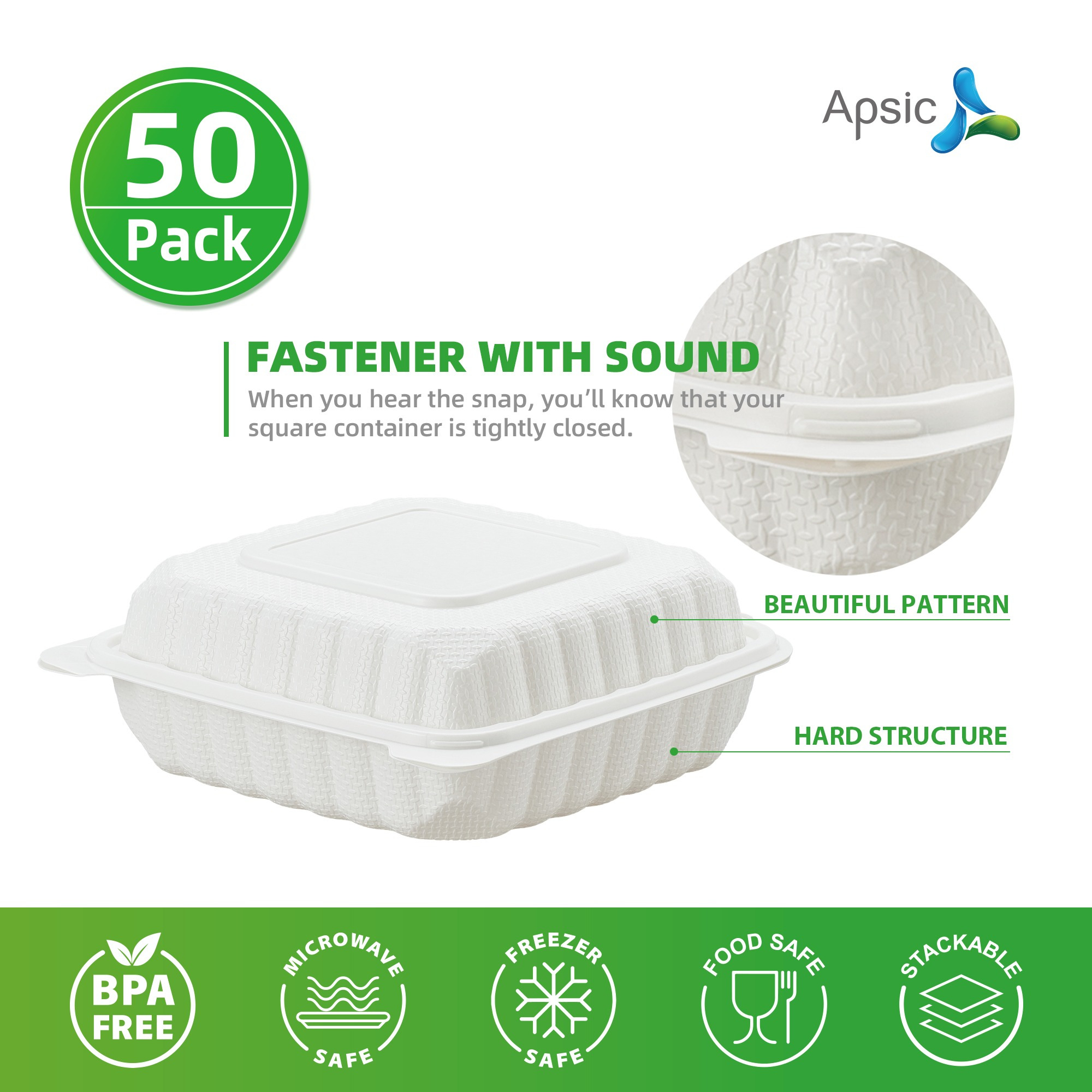 Containers Heavy Duty Clamshell Take Food - Temu