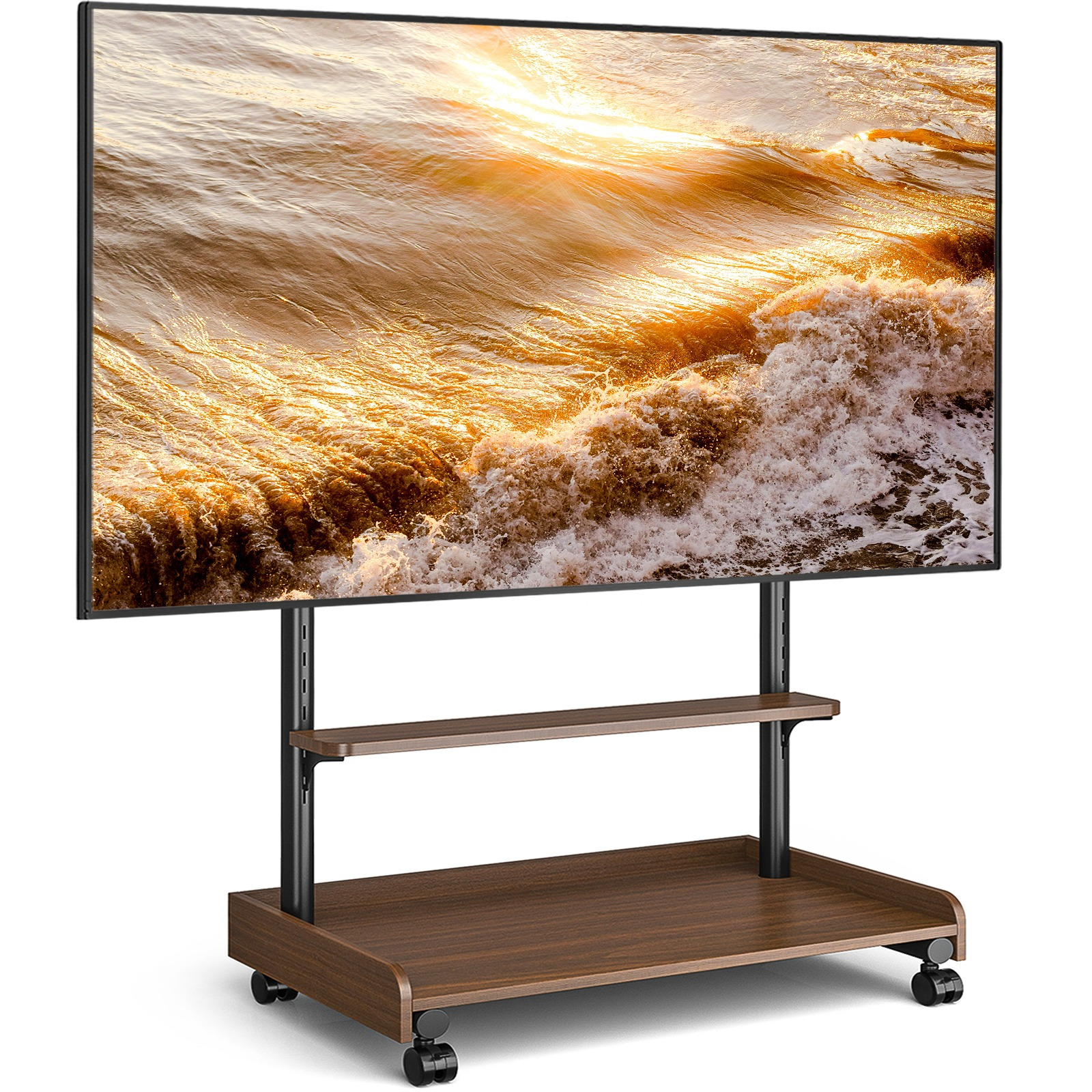 rolling tv stand sold on Temu United States