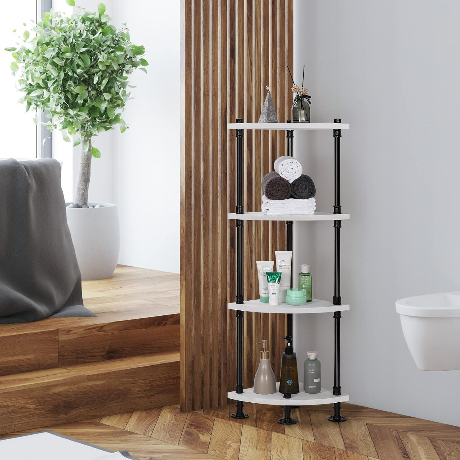 Corner Shelf Corner Storage Organizer Corner Shelf Stand 4 - Temu
