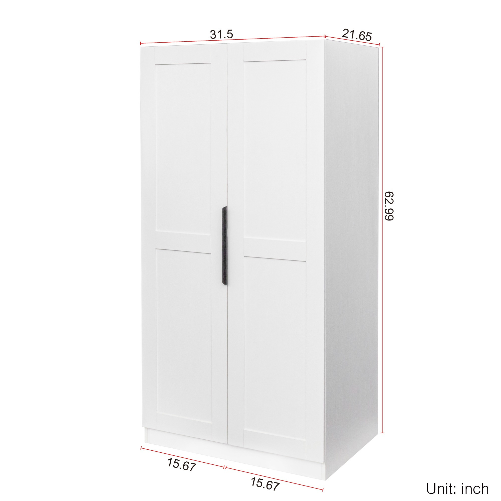 Kitchen Pantry Cabinet White Freestanding Buffet Cupboards - Temu
