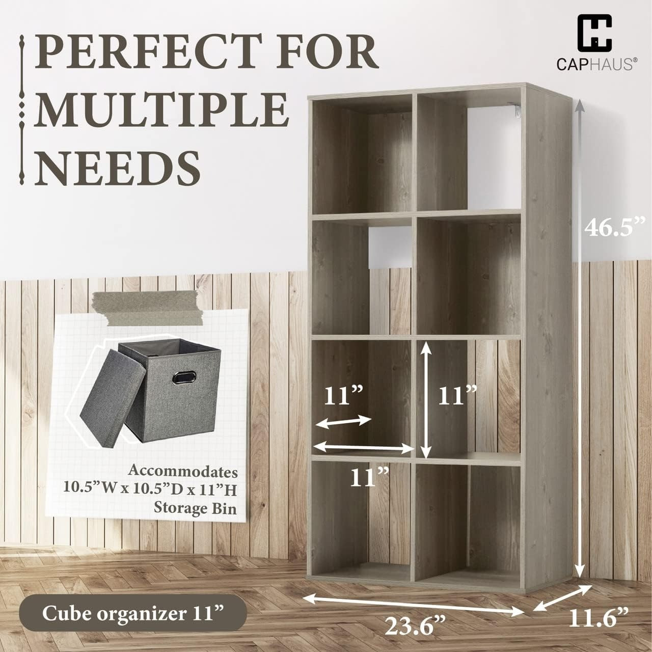 8 Cube Storage Organizer Shelf Exterior Edge - Temu