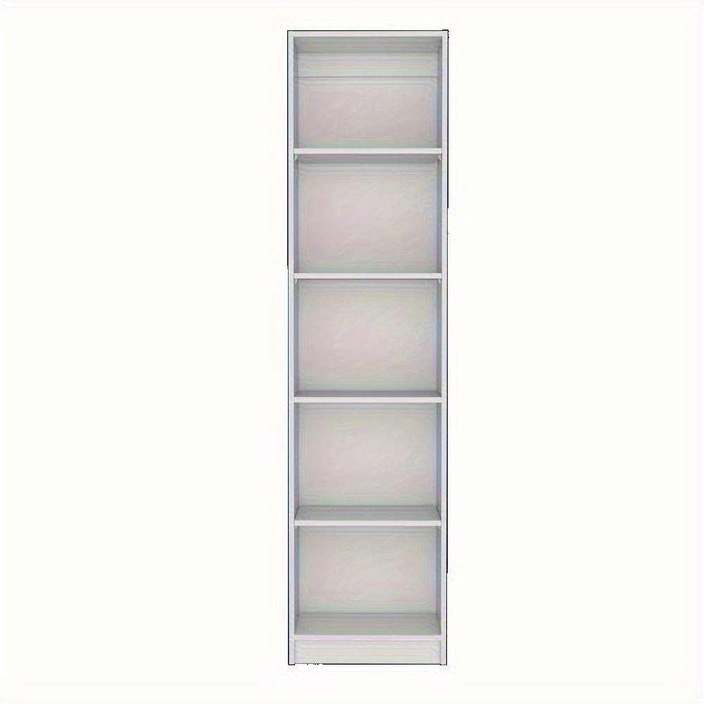 home xs bookcase 5 tier shelves white office - Temu