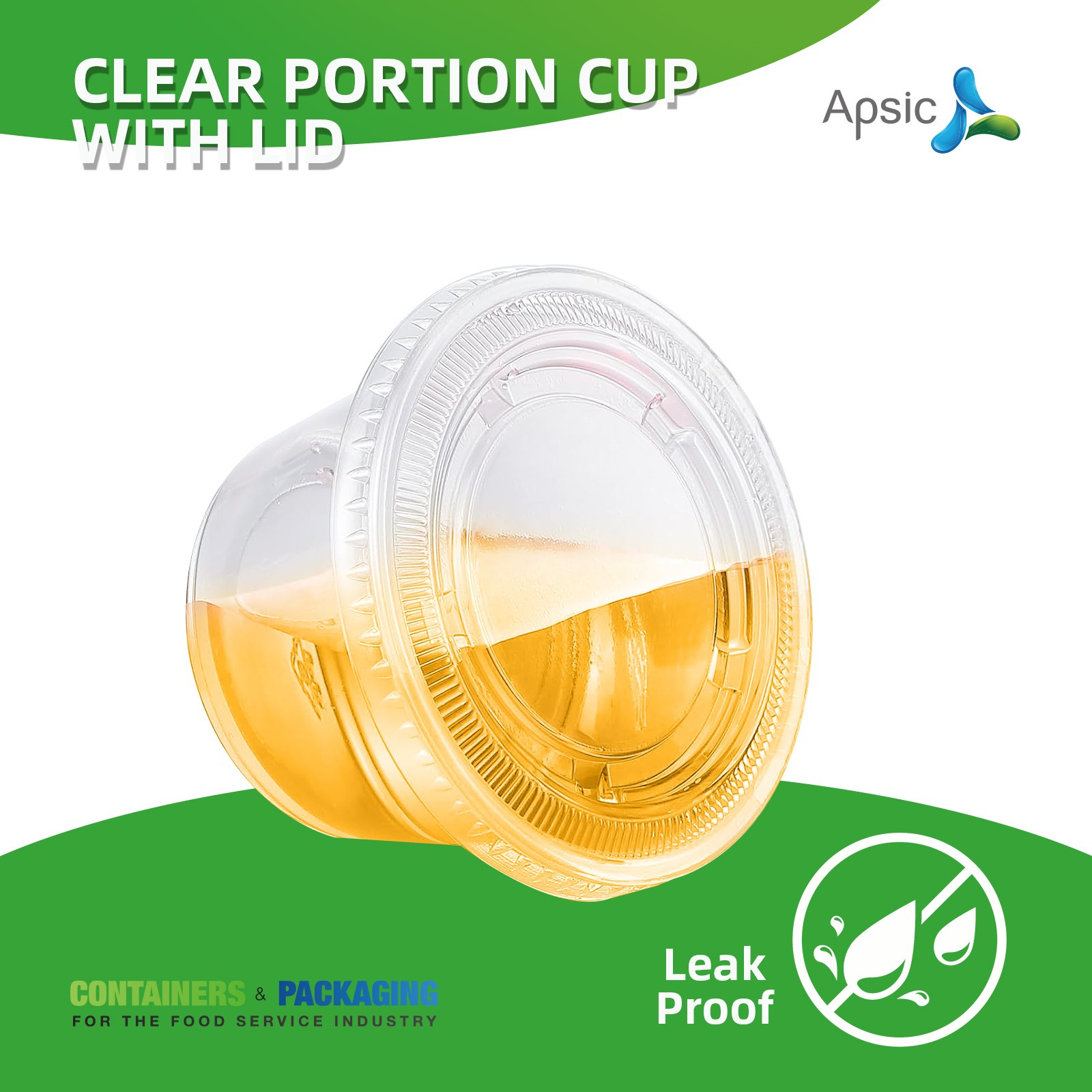 clear disposable plastic portion cups lids shot - Temu