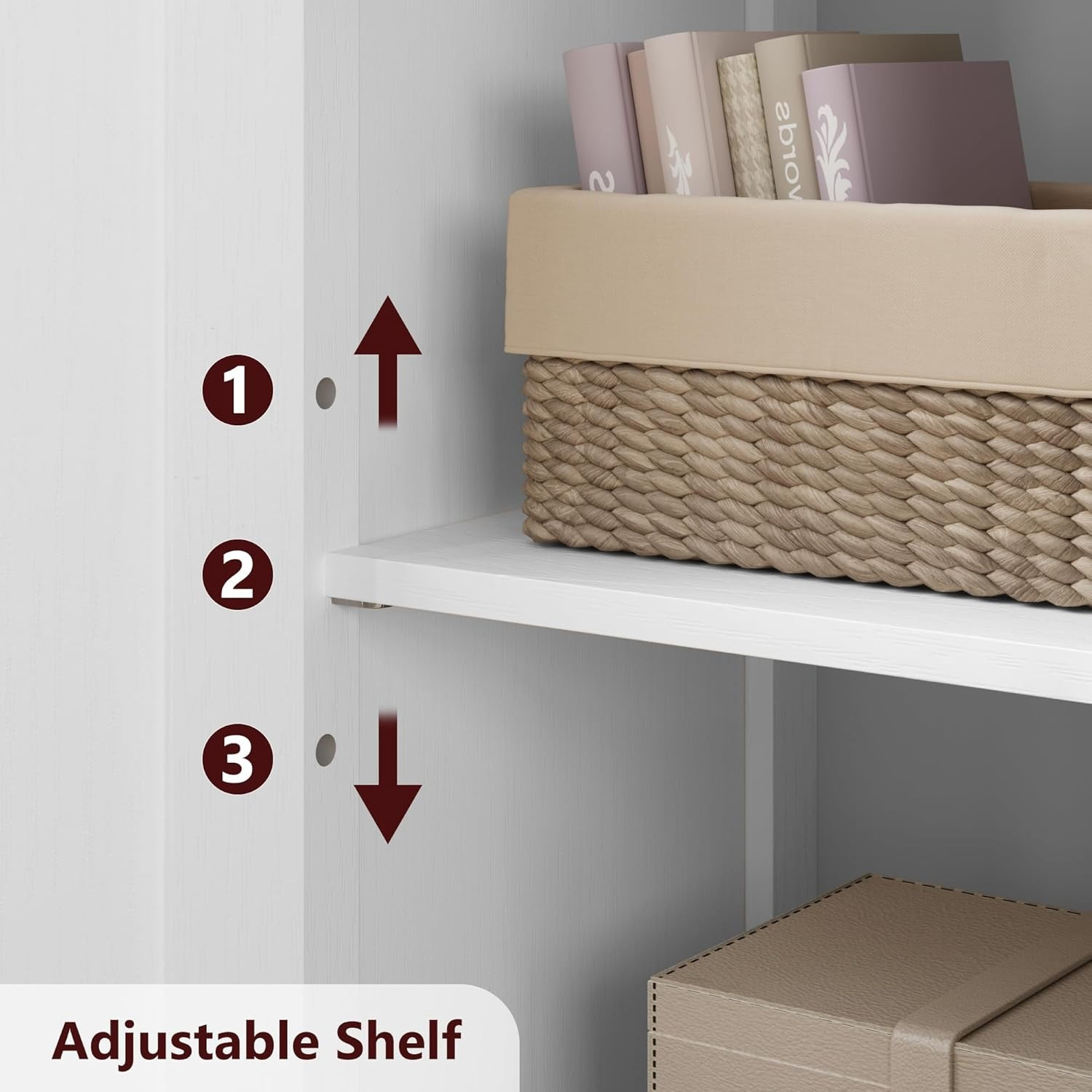 bathroom cabinet freestanding floor linen storage cabinet - Temu