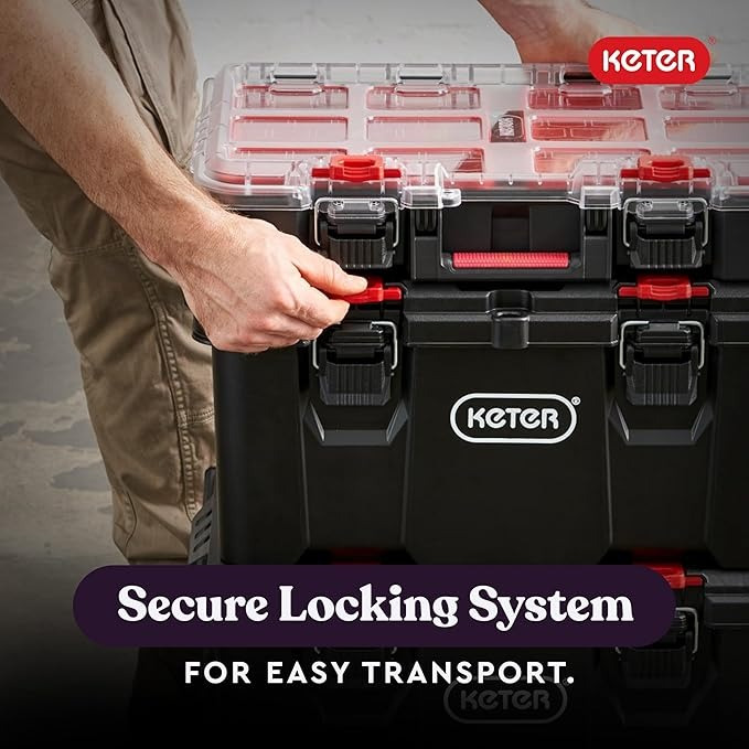 stack-n-roll modular tools organizer for garage storage and diy, 3 ...