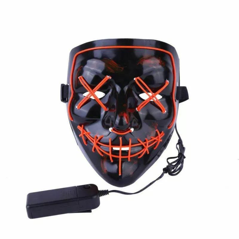 halloween clubbing light led mask costume rave cosplay party - {region ...