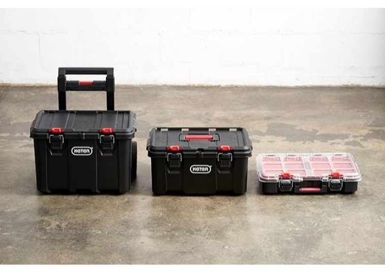 stack-n-roll modular tools organizer for garage storage and diy, 3 ...