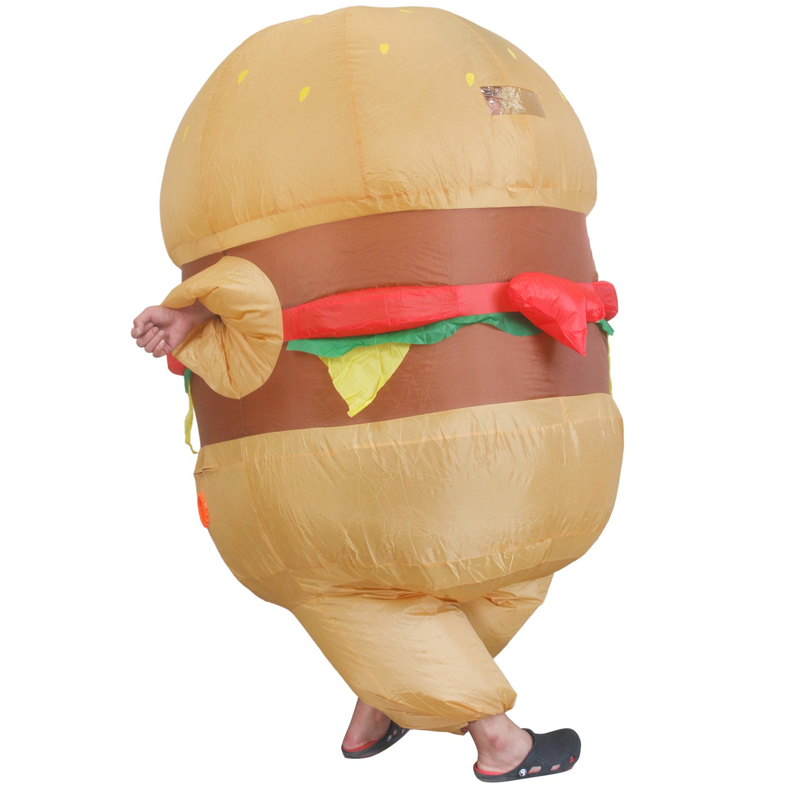 Inflatable Hamburger Costume Inflatable Costume Adult Funny - Temu