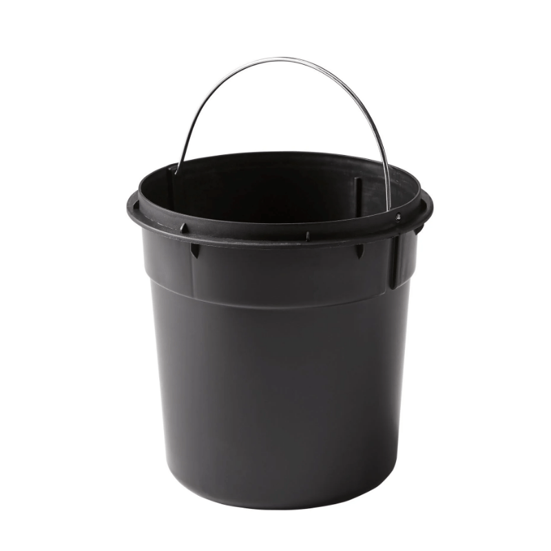 1.3 Gallon Metal Bathroom Waste Basket Matte Black Trash - Temu