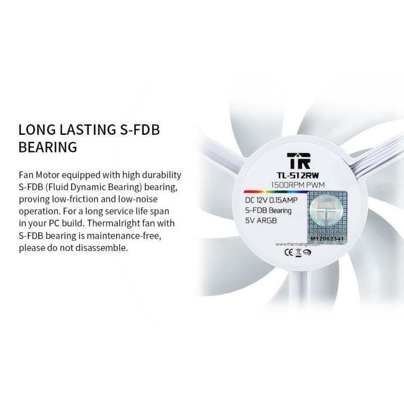 cpu fan white computer cooler fan fine aperture argb pc - Temu