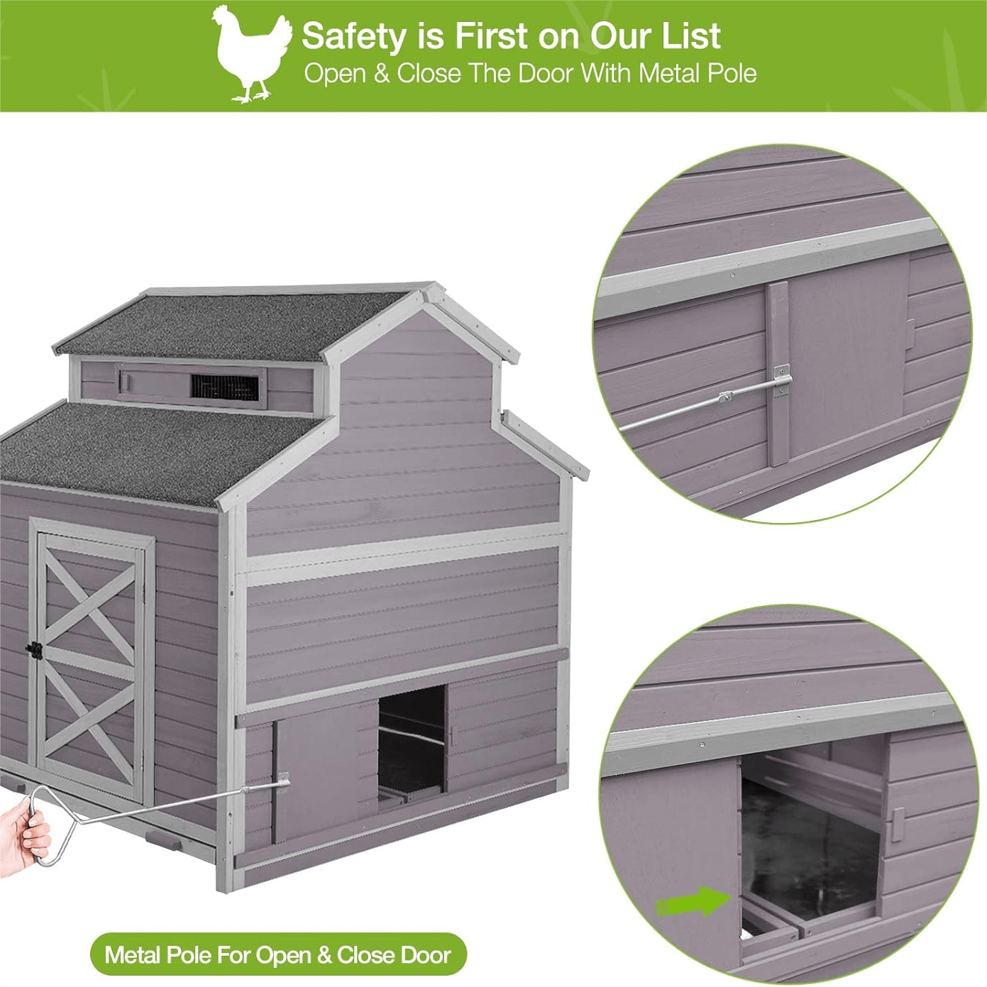 Cabane À Poulets Boîte À Nidification - Temu