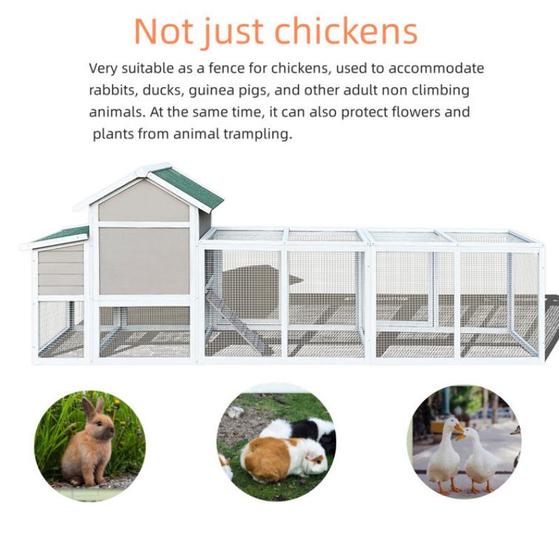 Large Wooden Chicken Coop outdoor Nest Box wire - Temu