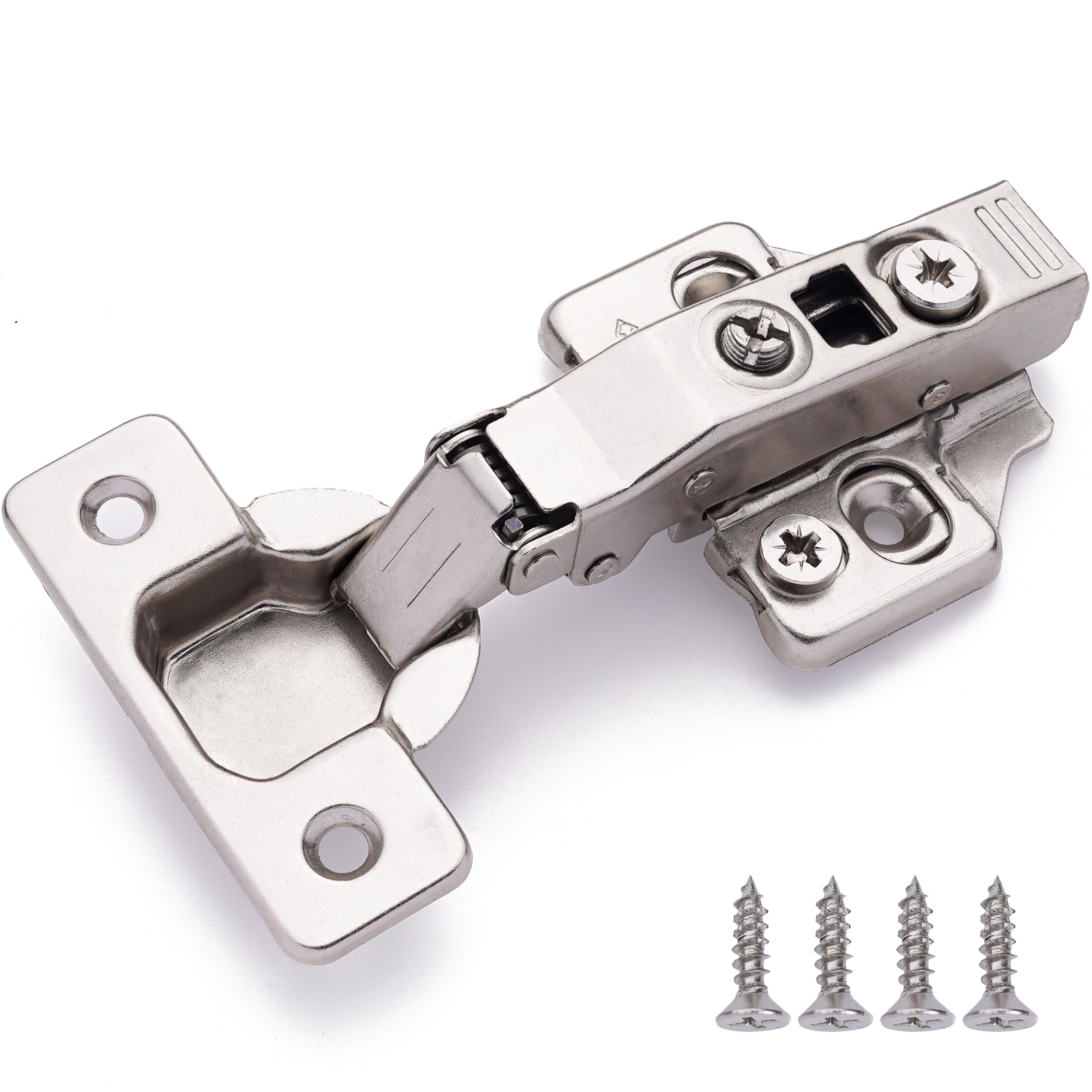 Kitchen Cabinet Frameless Hinges Soft Close Door Hinges - Temu