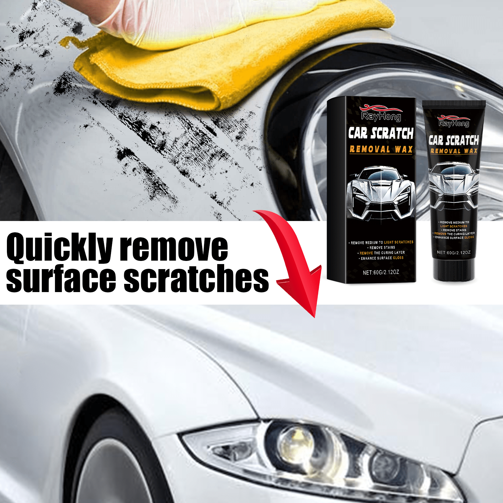 2.2fl. Oz Car Kit Car Polishing Refurbishment - Temu