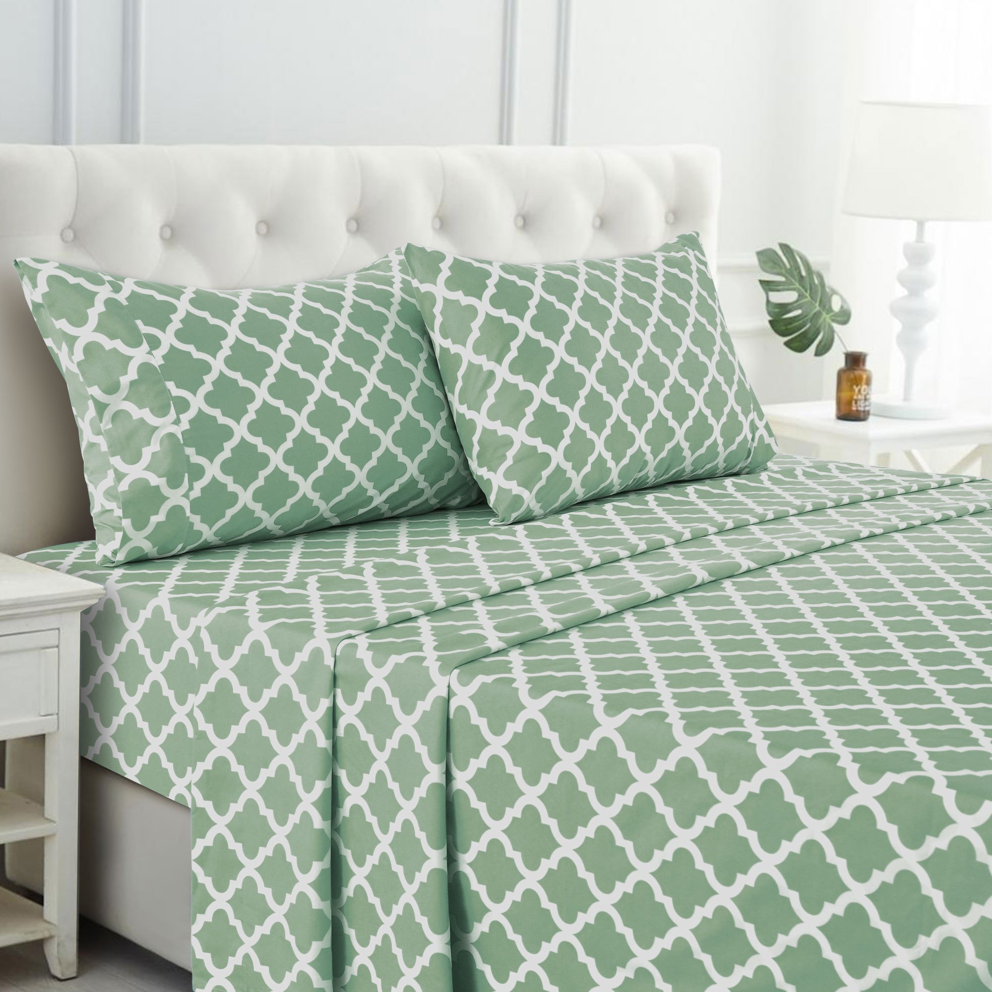 bed sheets sets sold on Temu United States