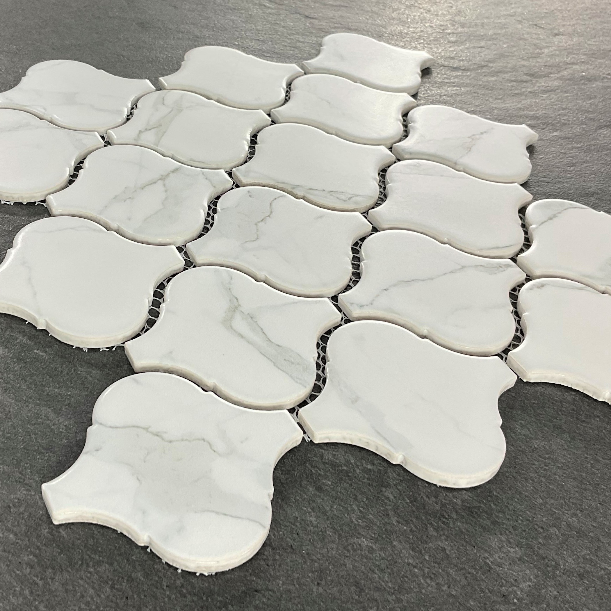 Porcelain Arabesque Mosaic Tile / Wall Tile / Kitchen - Temu