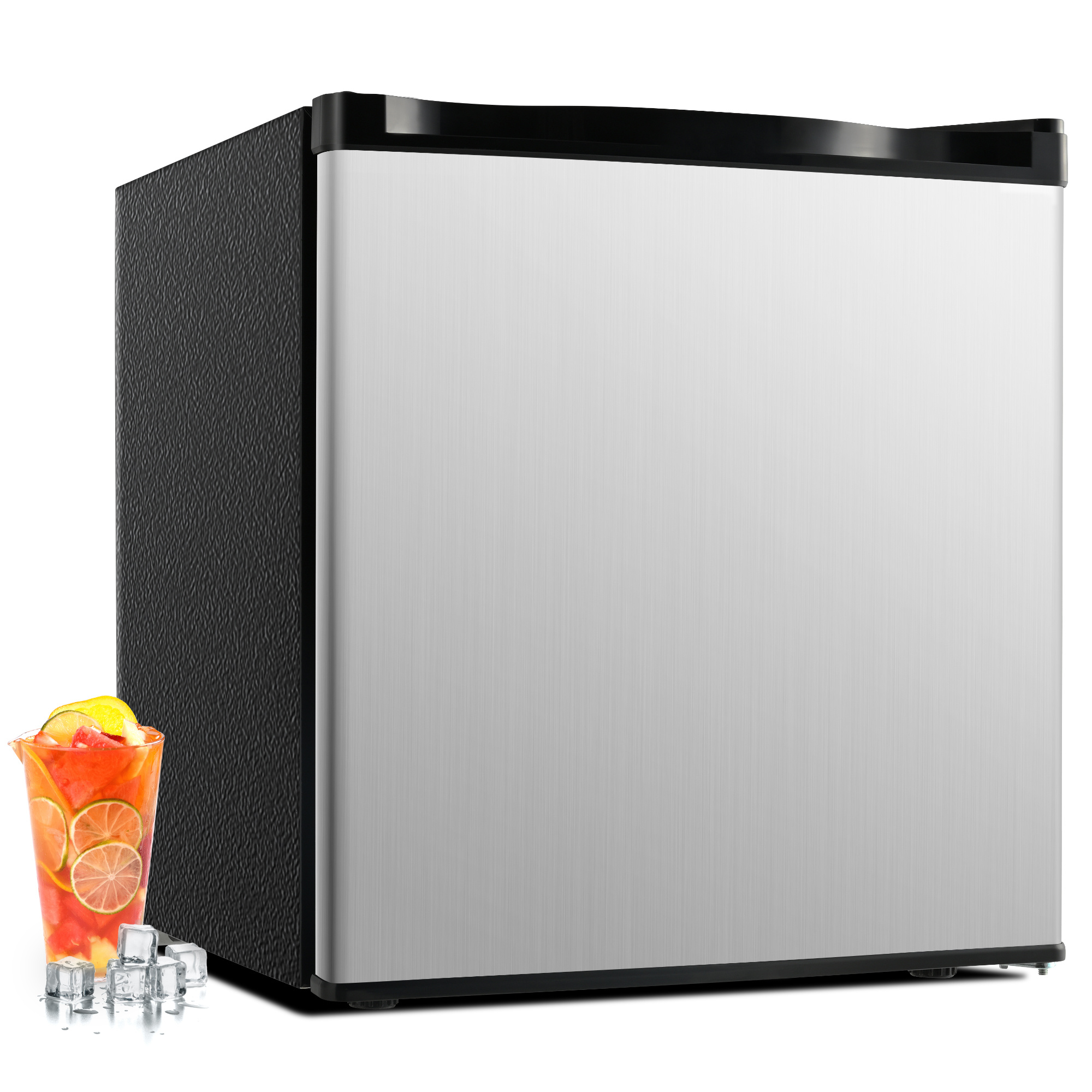 Compact 1.7 Cu.ft Mini Fridge Freezer Versatile Single Door - Temu