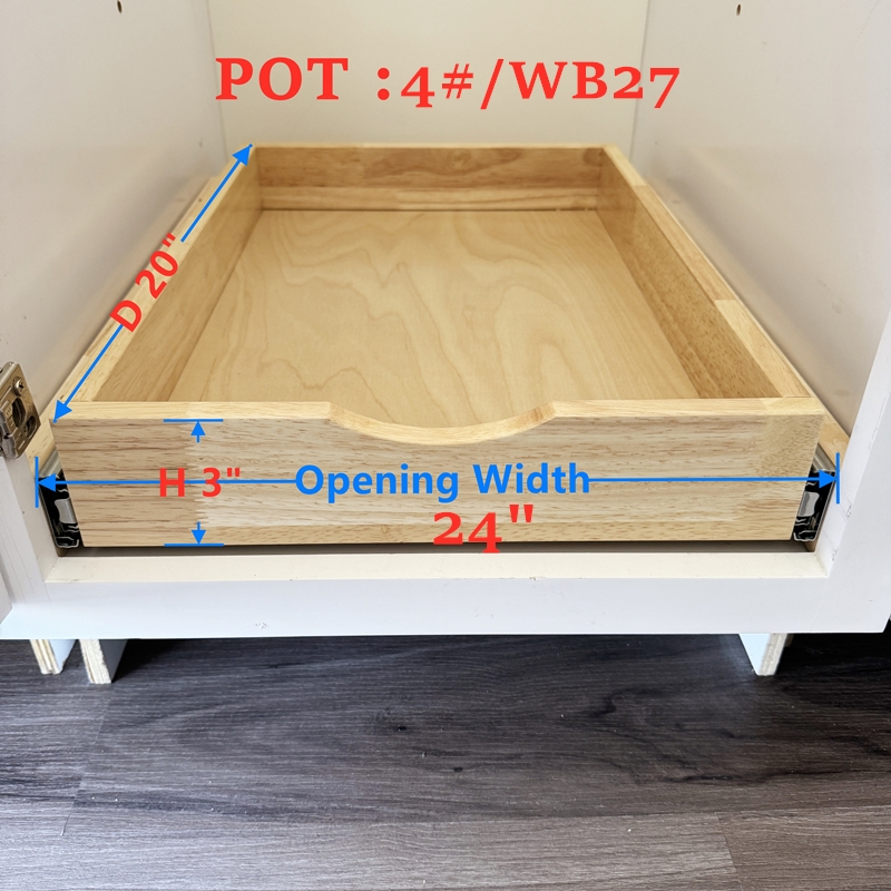 Pull Drawer Solid Wood Roll Shelves Slide Pantry Shelves - Temu