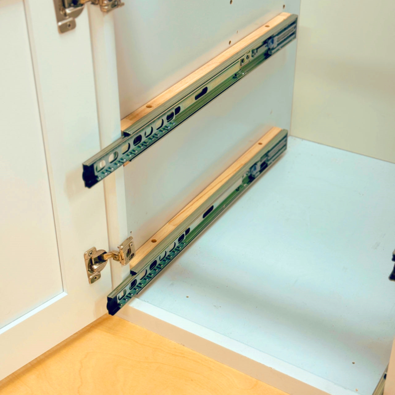 Pull Drawer Solid Wood Roll Shelves Slide Pantry Shelves - Temu