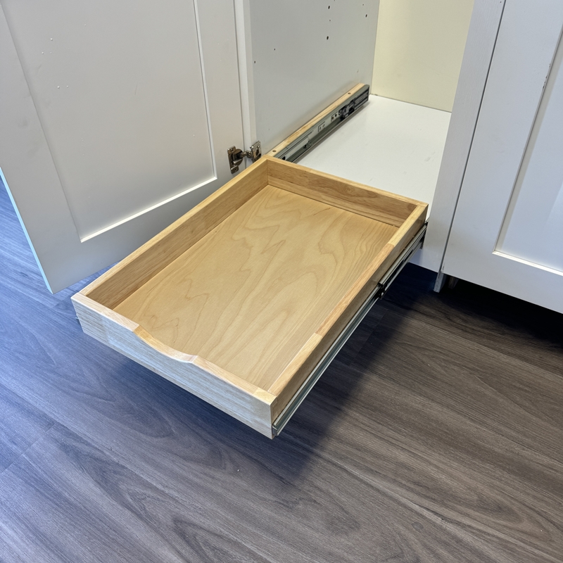 Pull Drawer Solid Wood Roll Shelves Slide Pantry Shelves - Temu