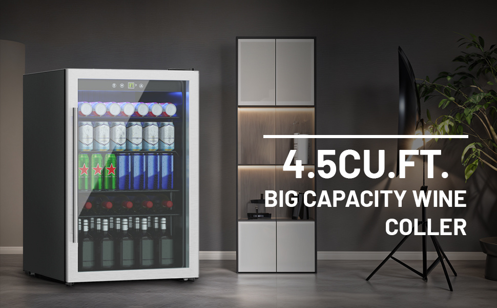Cloudwindow Compact Beverage Refrigerator 145 /4.5 Cubic - Temu