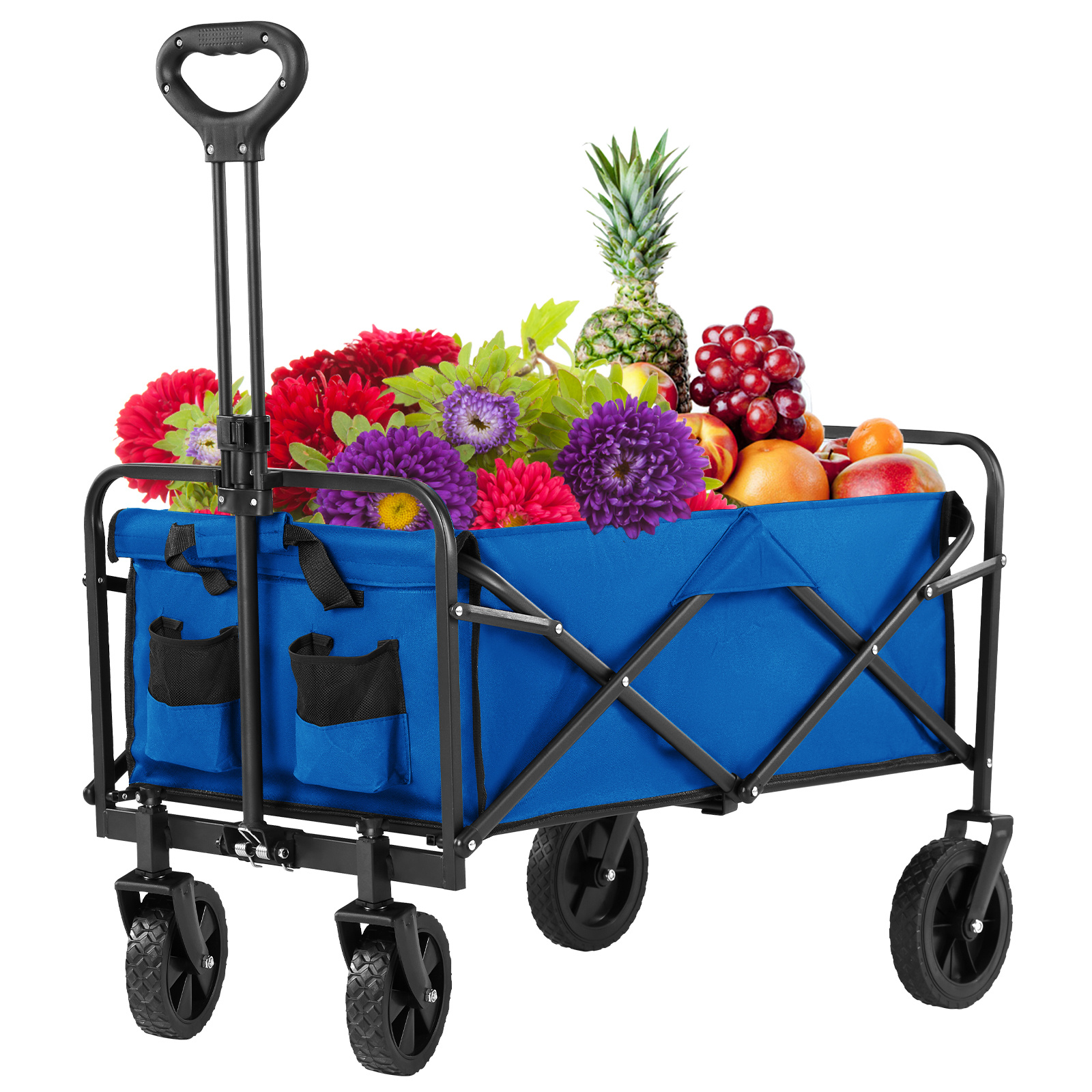 Heavy Duty Collapsible Foldable Wagon Utility Garden Cart - Temu