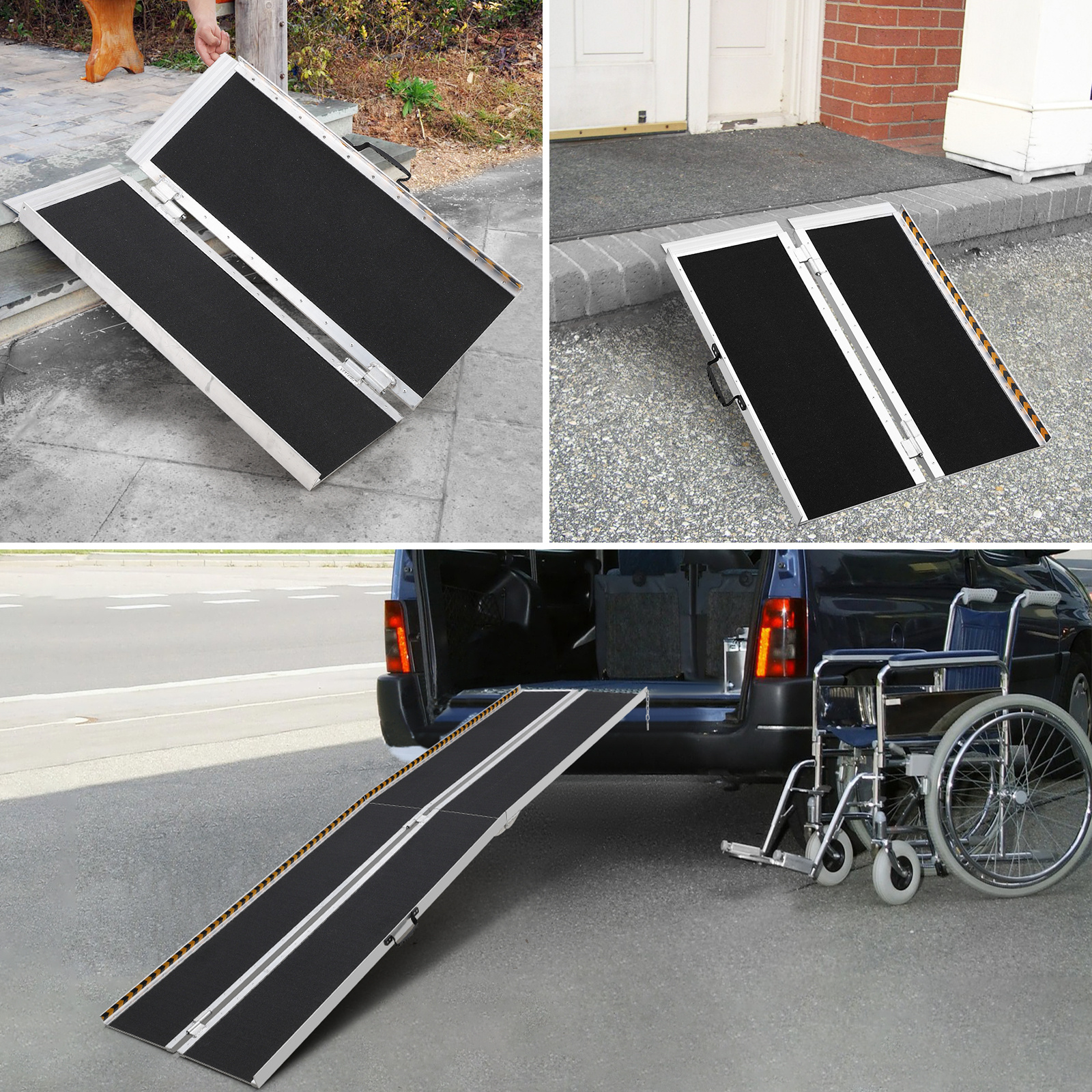 Portable Ramp Non slip Aluminum Folding Ramp Weight - Temu