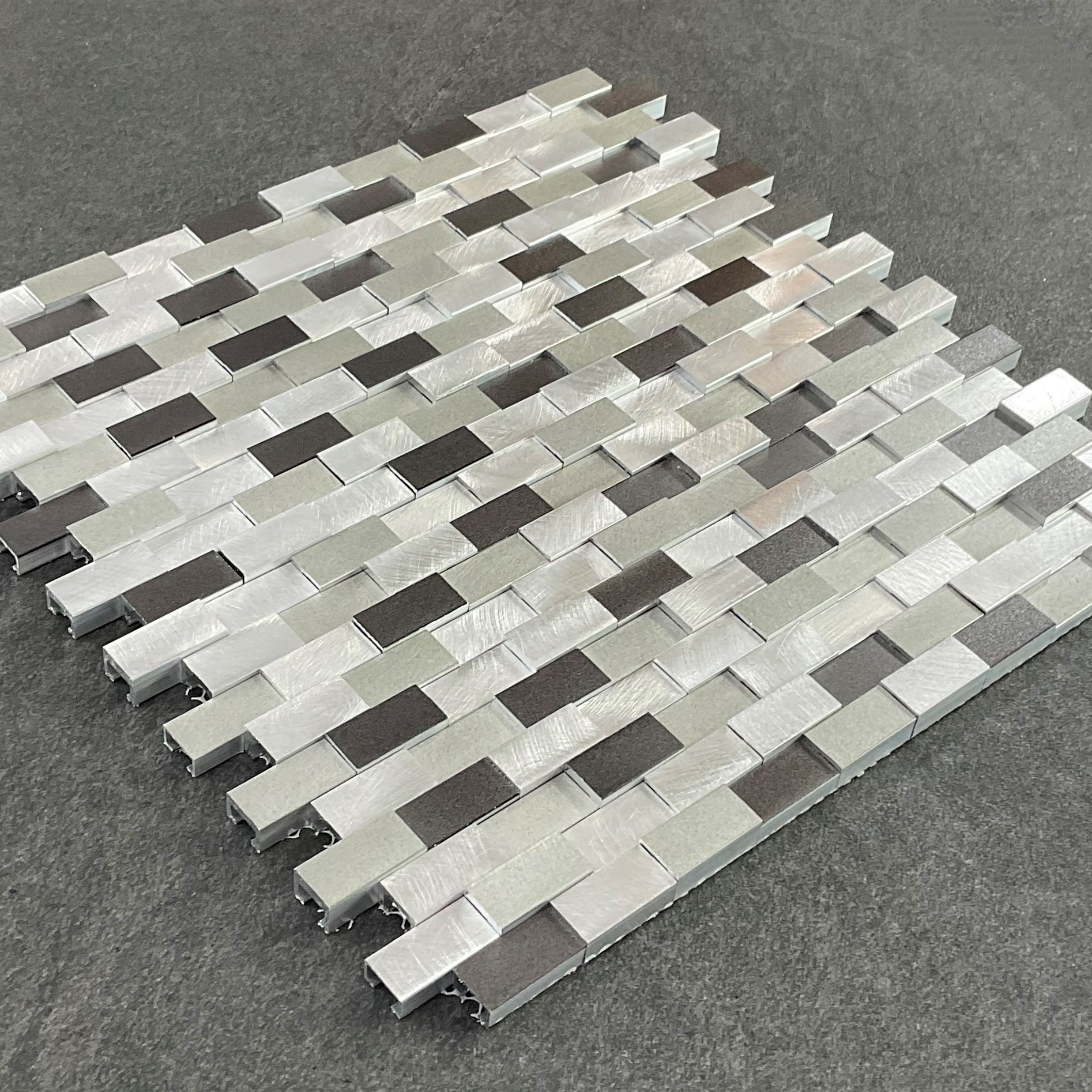 aluminum mini bricks mosaic tile / aluminum tile / wall tile - {region ...