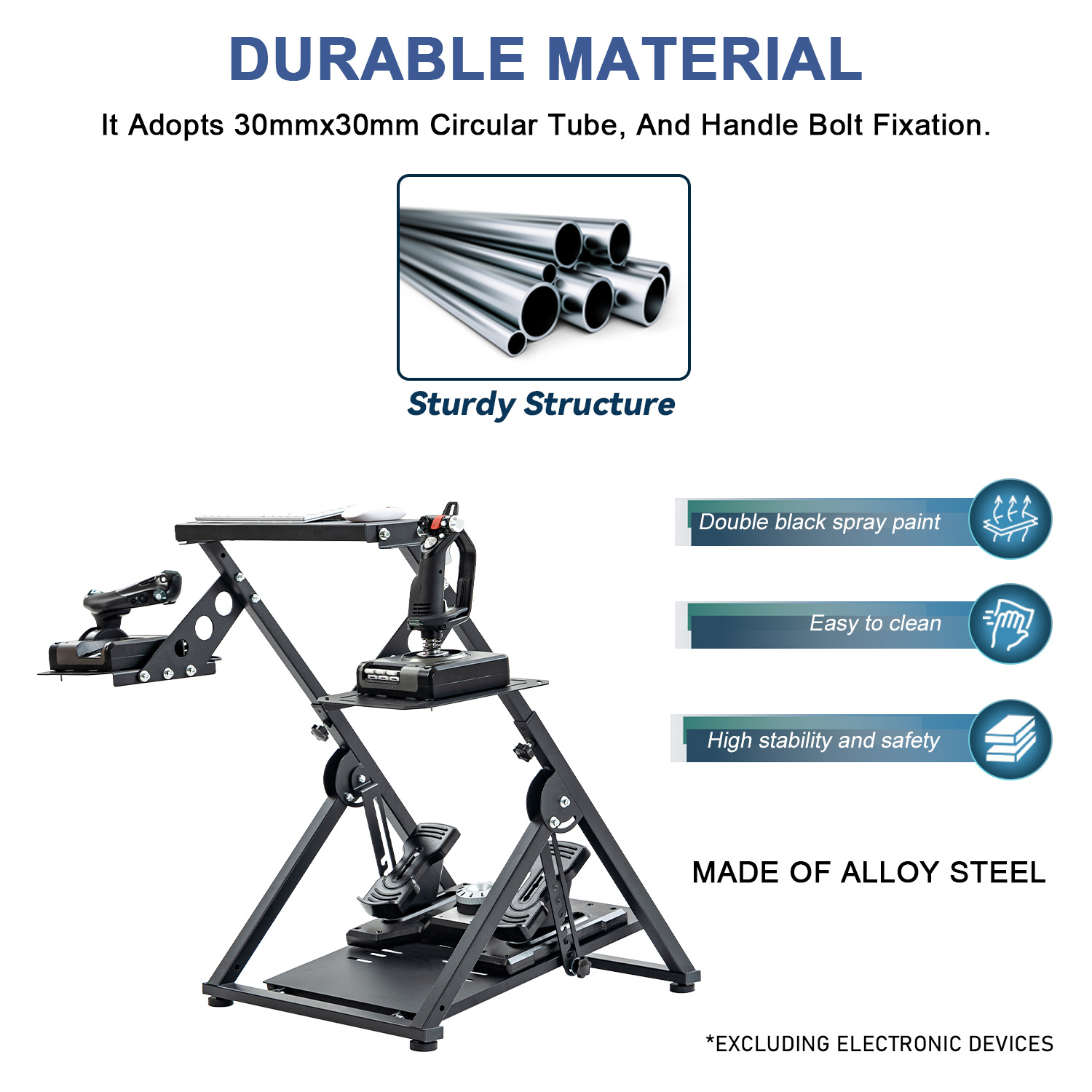 Racing Simulator Cockpit Wheel Stand Fit - Temu