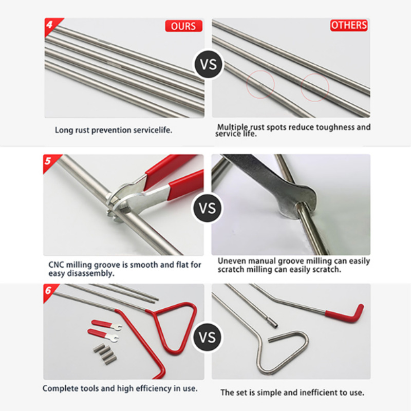 Stainless Steel Assorted Fifth Wheel Pin Puller 34 Car Tool - Temu