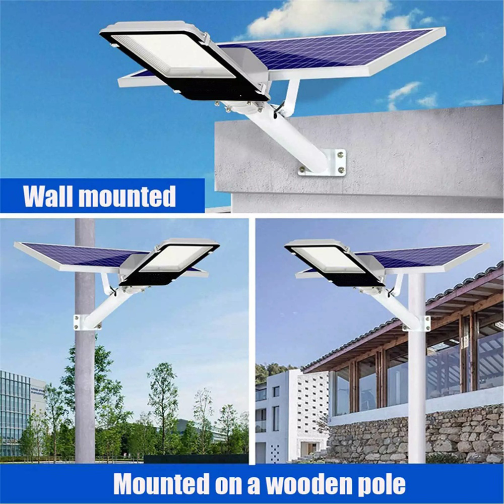 Solar Street Flood Lights Outdoor Street Light Solar Powered - Temu