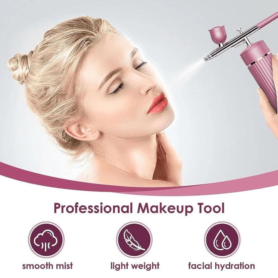 Airbrush Kit Compressor Portable Auto Handheld Airbrush Gun - Temu