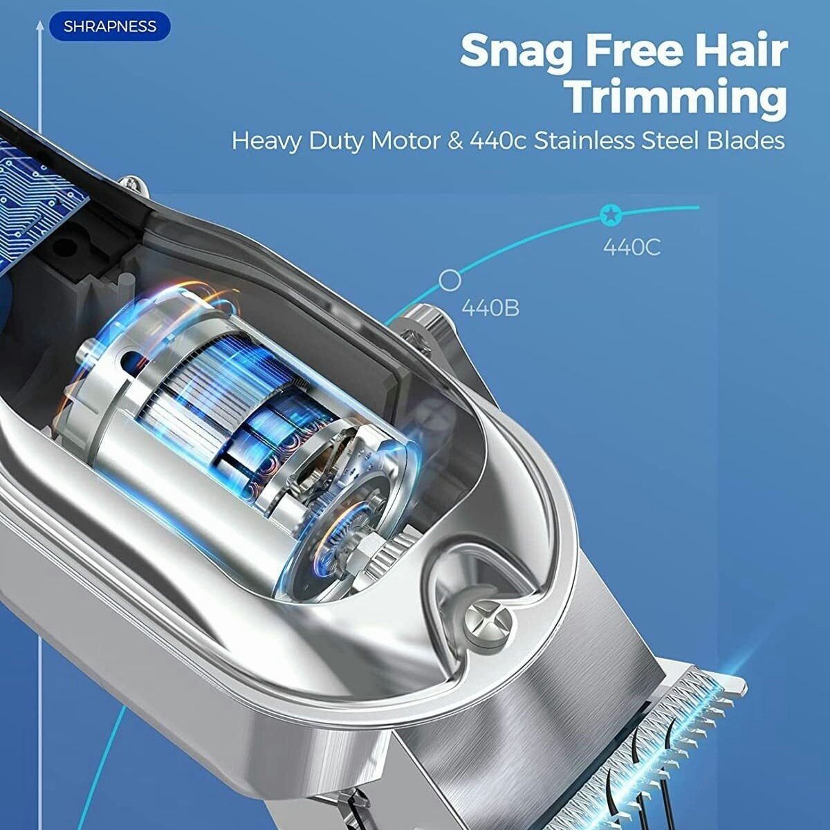 Man Hair Clippers Cutting Machine Rechargeable Barbers Salon - Temu