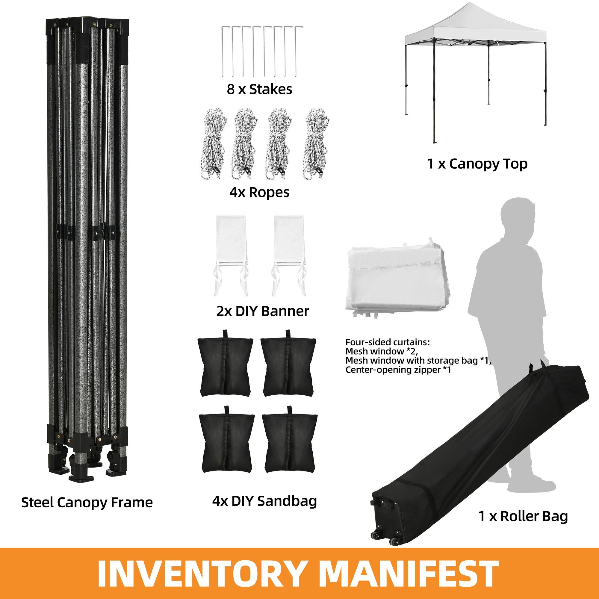 Carpa Up 10x10 Ft Resistencia Comercial - Temu