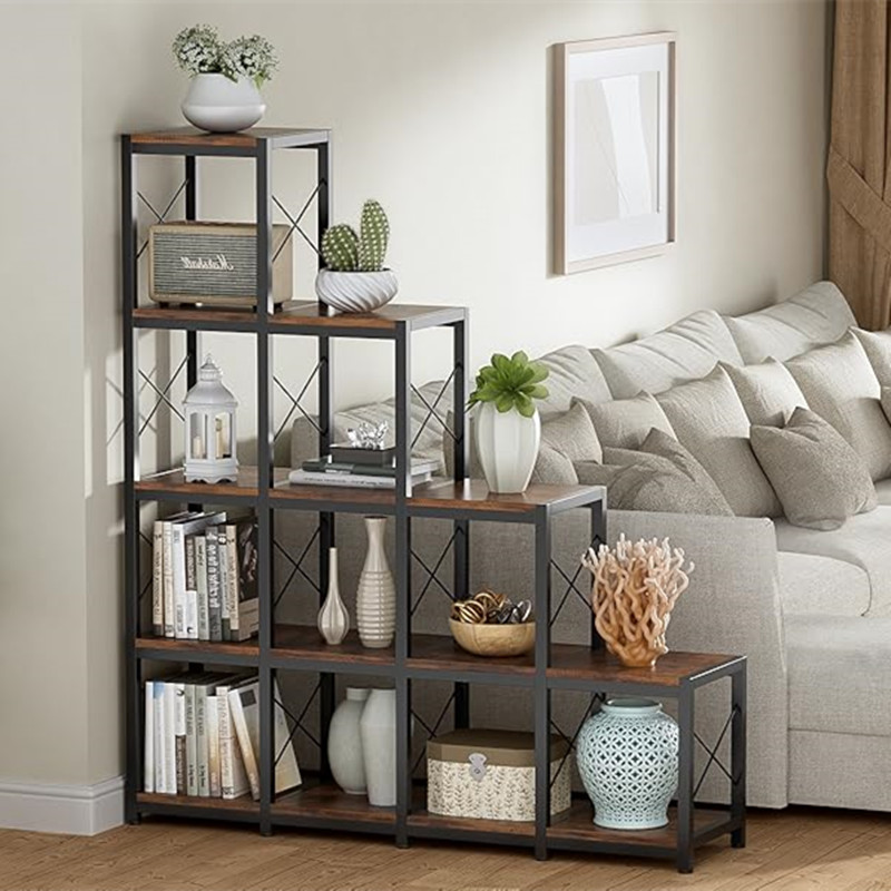 14 shelves bookshelf ladder corner - Temu