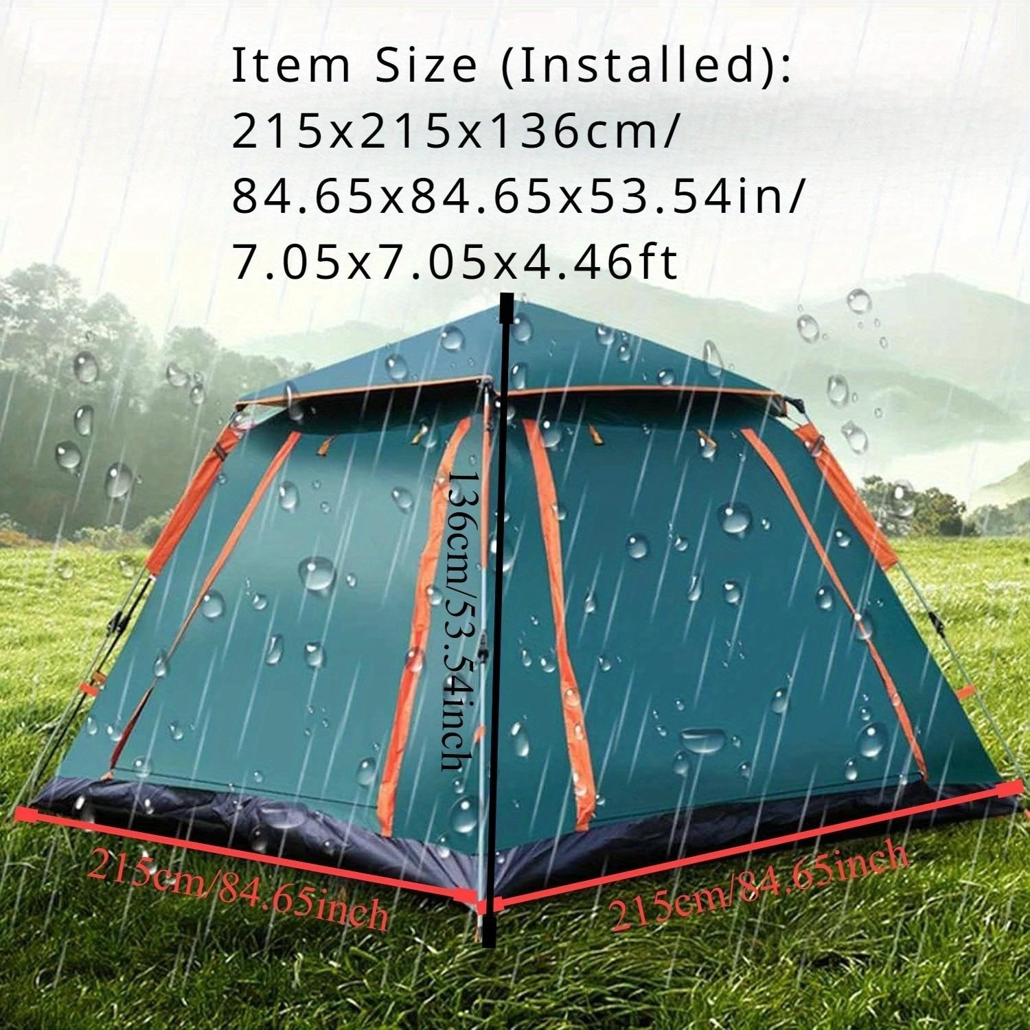2 3 person camping tent outdoor foldable waterproof tent with 2 ...